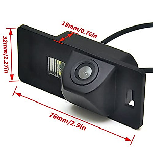 Auto Wayfeng WF® Auto Car Reverse Rear View Backup Camera for Audi A3/ A4 (B6/B7/B8)/ Q5/ Q7/ A8/ S8