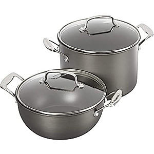 Cuisinart Chef's Classic Non-Stick Hard Anodized, 17-Piece, Cookware Set