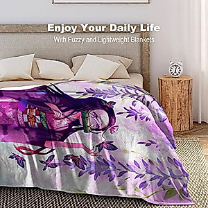 Anime Blanket Ultra Soft Flannel Fleece Cartoon Throw Blankets Home Decor Bedding Couch Sofa for Kids Adults Gift 50"X40"