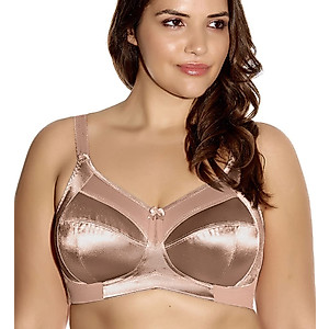 GODDESS Women's Plus Size Keira Wireless Soft Cup Bra, Black, 56C