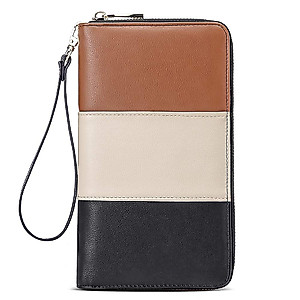 CLUCI Womens Backpack Purse Leather + Women Wallet