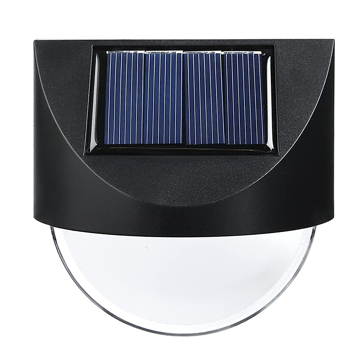 ZHUANYIYI 4 Pieces, Outdoor Solar Lights, Solar Wall Lighting Guide Lights, Courtyard Garden Home Waterproof Staircase Lights