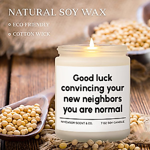Funny House Warming Gifts, Housewarming Candle 2024, House Warming Gifts New House Home, New Apartment Gifts, Moving Away Gifts for Friends, New Homeowner Gifts, 7oz
