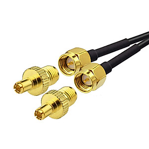 Bingfu 4G LTE Antenna Magnetic Base 6dBi 4G LTE MIMO SMA Male Antenna Compatible with 4G LTE Wireless CPE Router Cellular Gateway Industrial IoT Router MiFi Mobile Hotspot Modem USB Dongle Adapter