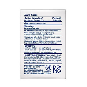 Wet Ones Antibacterial Hand Wipes Singles, Tropical Splash Wipes | Individual Wipes, Antibacterial Wipes, Hand Wipes Individually Wrapped | 24 ct. (6 pack)