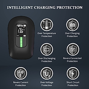 Beleeb MPPT Bluetooth Solar Charge Controller 12V 10 Amp, Voltage Adjustable Solar Panel Regulator with APP for Sealed Flooded Gel AGM Lithium LiFePO4 User-Customized Battery Charging