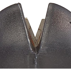 Smith’s 50000 V-Slot Knife & Scissor Sharpener – Straight Blade Sharpening - Large Scissors & Shear Sharpening Slots – Kitchen Tool - Soft Grip Handle – Comfortable Grip