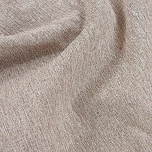 HomePop Upholstered Futon Bed with Chrome Legs, Modern Sofa Couches for Living Room, Small Spaces, Dorm, Apartment Sofabed, Standard, Beige