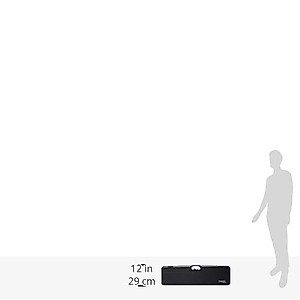 Negrini Cases 1603I/5127 UNICASE Universal Shotgun Case fits All Takedown Shotguns/1 Gun/Barrel up to 36 1/2-Inch, Black/Black