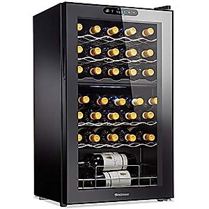 Wine Enthusiast 32-Bottle Dual Zone MAX Compressor Wine Cooler