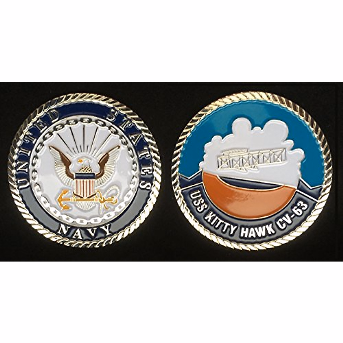 USS Kitty Hawk (Enlisted) Challenge Coin