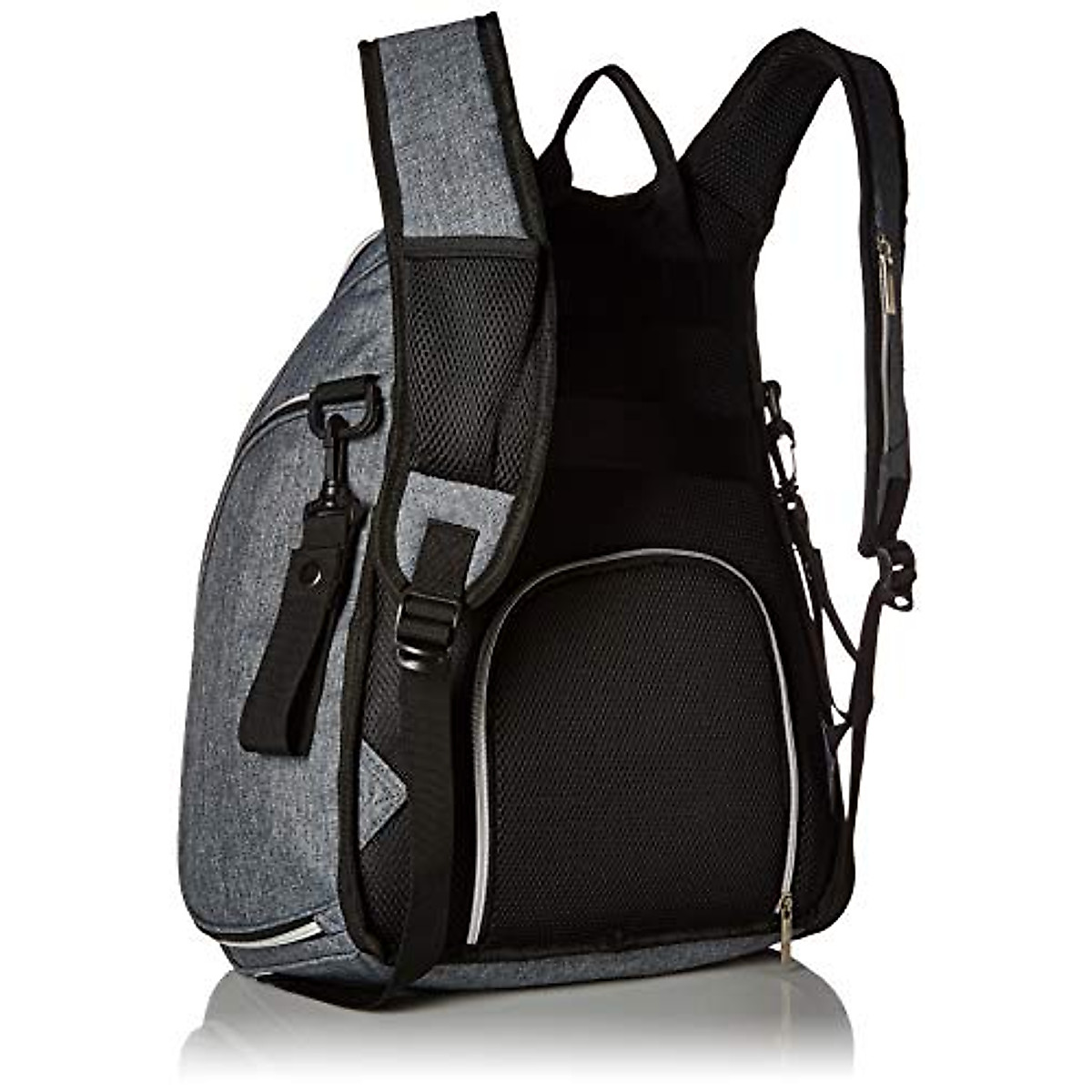 JOHAR Diaper Backpack, Travel Diaper Backpack with Changing Mat | Anti-Theft Travel Bag w/Insulated Bottle Pocket, Waterproof Pocket, Wipes Storage, Laptop Sleeve, Stroller Straps | Grey