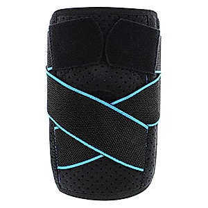 Mondo Medical Compression Sleeve Knee Brace - 12 to 15.5in Adjustable Running Knee Brace for Arthritis Pain and Support