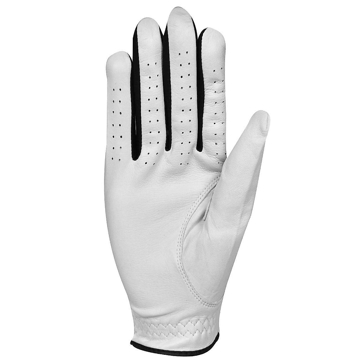 Rock Bottom Golf MRH Cabretta Leather Glove White/Black Extra Large
