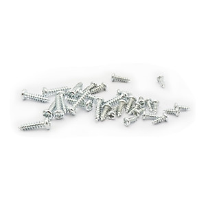 LBY 900pcs M2.3 M2.6 M3 Pan Head Self-Tapping Sheetmetal Screw Assortment Kit, Carbon Steel, Zinc-Plated