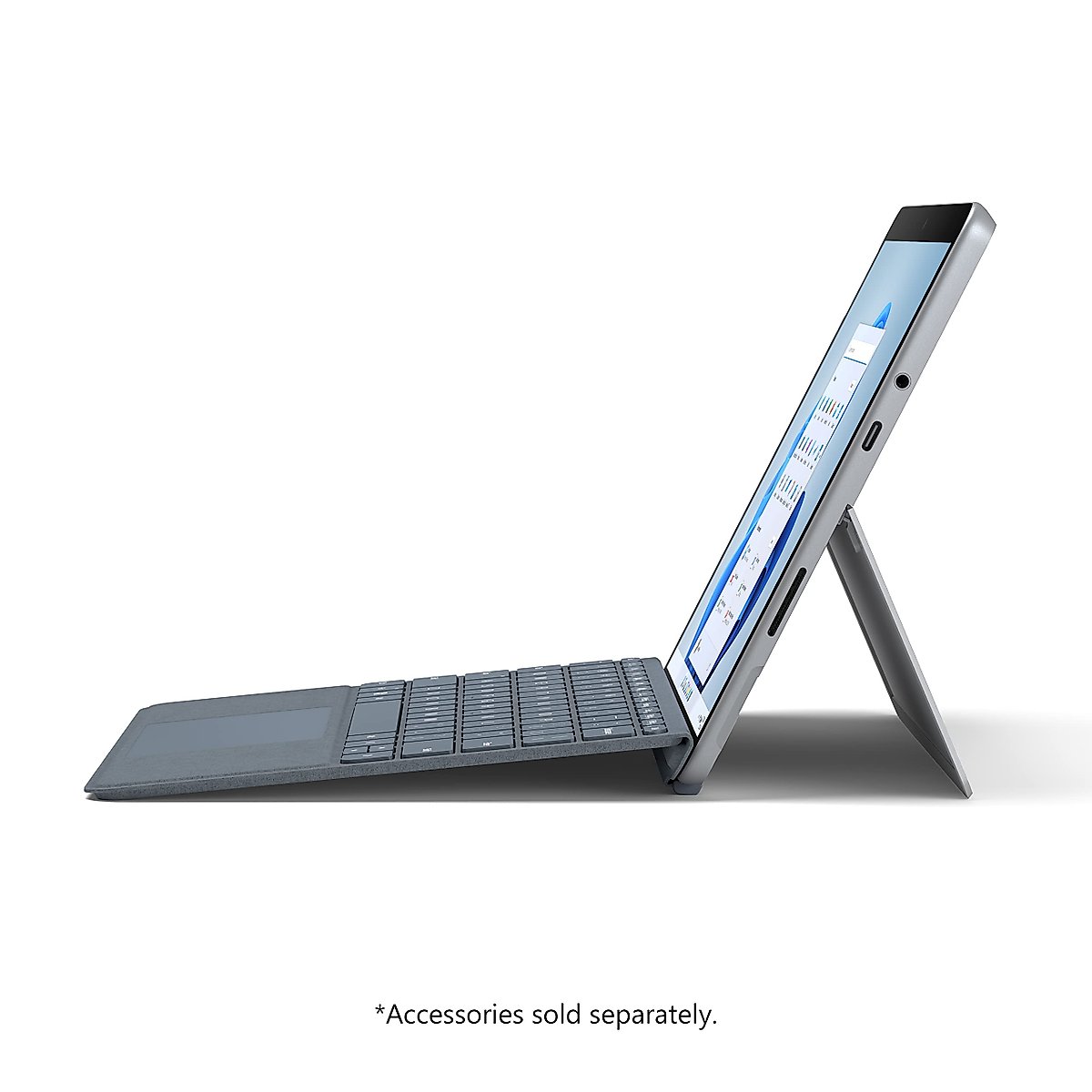NEW Microsoft Surface Go 2 - 10.5" Touch-Screen - Intel Core m3 - 8GB Memory - 128GB SSD - Wifi + LTE - Platinum (Latest Model)