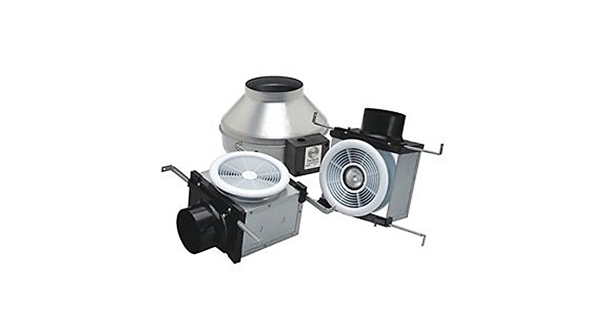 Fantech PB 270 CFM Dual Grille Bath Fan with LED Light