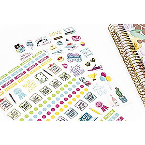 bloom daily planners Productivity Stickers - Variety Sticker Pack - Six Sticker Sheets Per Pack!