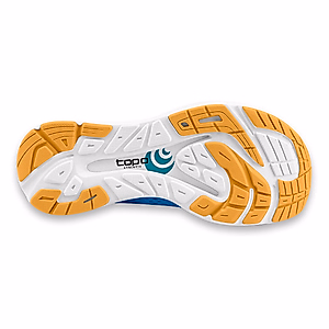 Topo Athletic Women's Cyclone Comfortable Lightweight 5MM Drop Road Running Shoes, Athletic Shoes for Road Running, Sky/Gold, Size 8.5