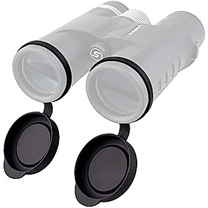 SVBONY Protective Rubber Objective Lens Caps for Fits Binoculars with Outer Diameter 52-54mm