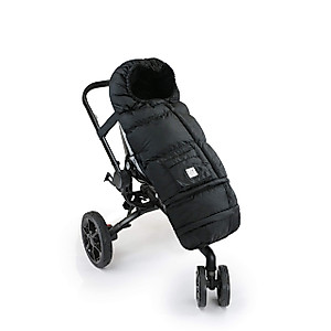 7AM Enfant Stroller Blanket 212 - Adjustable Baby Car Seat Zipped Blanket for Babies Winter, Unisex Multi Purpose Fleece Lined Warm Hooded Toddler Footmuff Water Repellent | (6M - 4T)