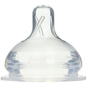 Playtex Full-Sized Nipple, Fast Flow, 2-Count