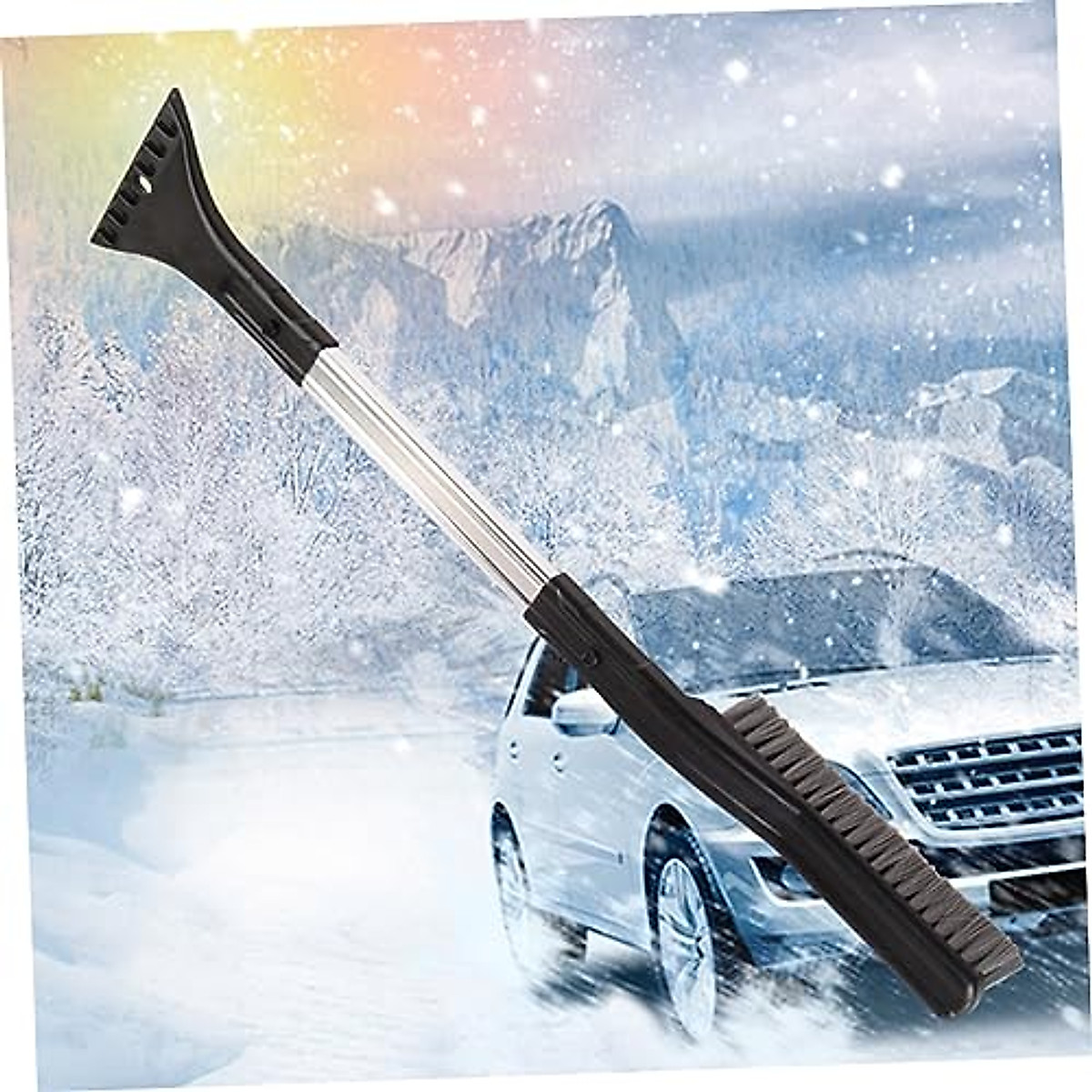 2pcs 2 1 Snow Shovel and Brush car Winter Cleaning Tool car SNOE Shovel Windshield Snow Shovel ice Scraper car Snow Scraper The Cars auto Snow Brush Snow Removal Ice Shovel
