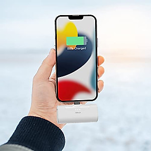 iWALK LinkPod 4 Portable Charger Power Bank 4500mAh 【3 Pack】 Small and Cute Battery Pack Compatible with iPhone 14/14Plus/13/13 Pro/13 Pro Max /12/12 Pro/12 Pro Max/11 Pro/XR/X/8/6s，Airpods and More