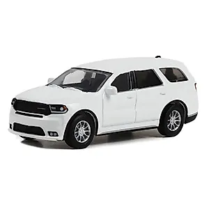 Greenlight 43003-N Hot Pursuit - 2022 Dodge Durango Pursuit Police- White 1:64 Scale Diecast