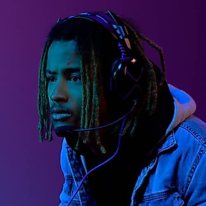 PDP Victrix Pro AF Wired Professional Esports Gaming Headset with Cooling: Xbox Series One, Xbox Series S | X, PC, Windows 10 Computer - Black/Purple