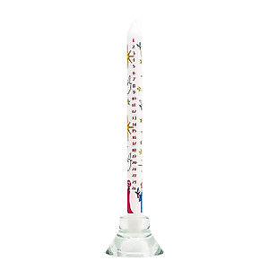 Alison Gardiner Festive Advent Candle - Wax Christmas Candle in Three Wise Men Design - Unscented Countdown Candle with 12 Hours Burn Time - Made in England