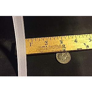 5 Yards Rigilene Polyester Boning For Nursing-corsets-hoop Skirts-1/2 Inch White