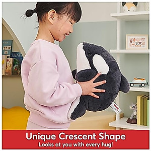 GUND Flynn Orca Whale Plush, Premium Whale Stuffed Animal for Ages 1 and Up, Black/White, 10”