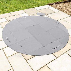 CosySpa Hot Tub Flooring Protector - Spa Floor Pad| Inflatable Hot Tub Accessories | Foam Hot Tub Mat for Inflatable Tub | 1/2" or 1/4" Thickness Available (1/2" Thickness)