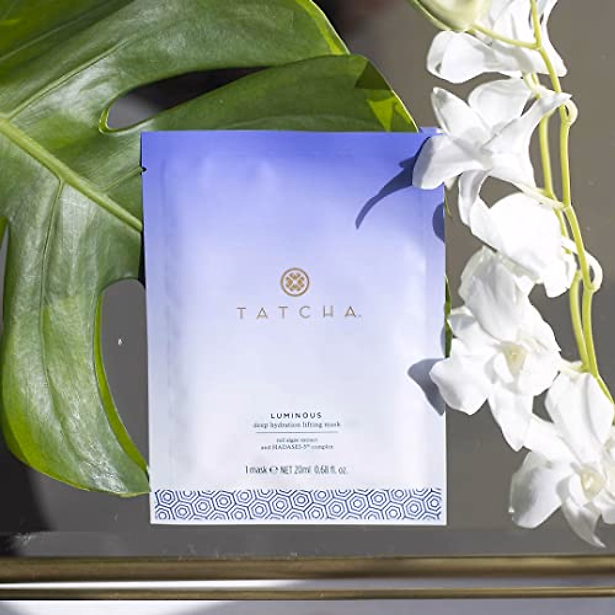 TATCHA Luminous Deep Hydration Lifting Mask: Single Use Mask for Luminous Skin (20 ml / 0.68 oz)