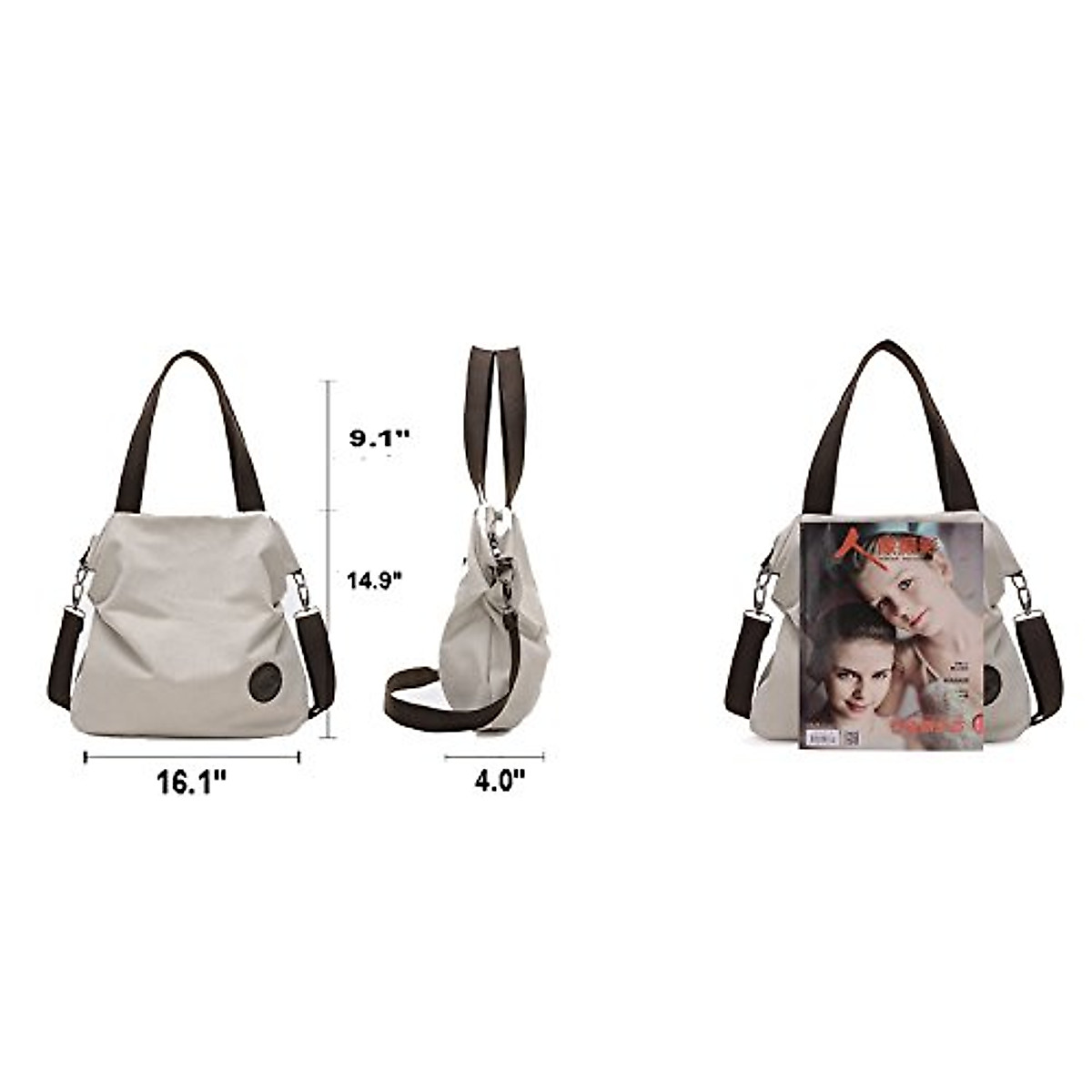 Mfeo Women's Fashion Casual Tote Cross Body Shoudler Bags Handbags Satchel Purse