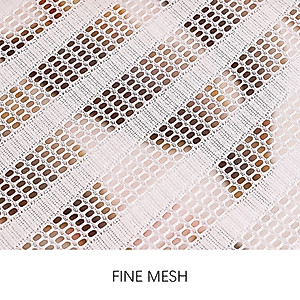 Knchy Hanging Mesh Drying Rack, 4 Layer Collapsible Drying Net Rack Large Clothes Dry Basket with U Shape Zipper, Indoor and Outdoor Plants Dryer for Shrimp, Fish, Fruit, Vegetable, Herb Dehydrating