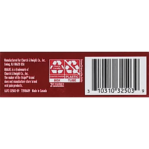 Orajel 4X for Toothache & Gum Pain Severe Gel Tube, No Color, 0.25 Ounce