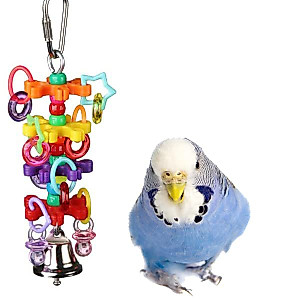 Super Bird Creations 6-1/2 by 1-1/2-Inch Cascade Mini Bird Toy, Small