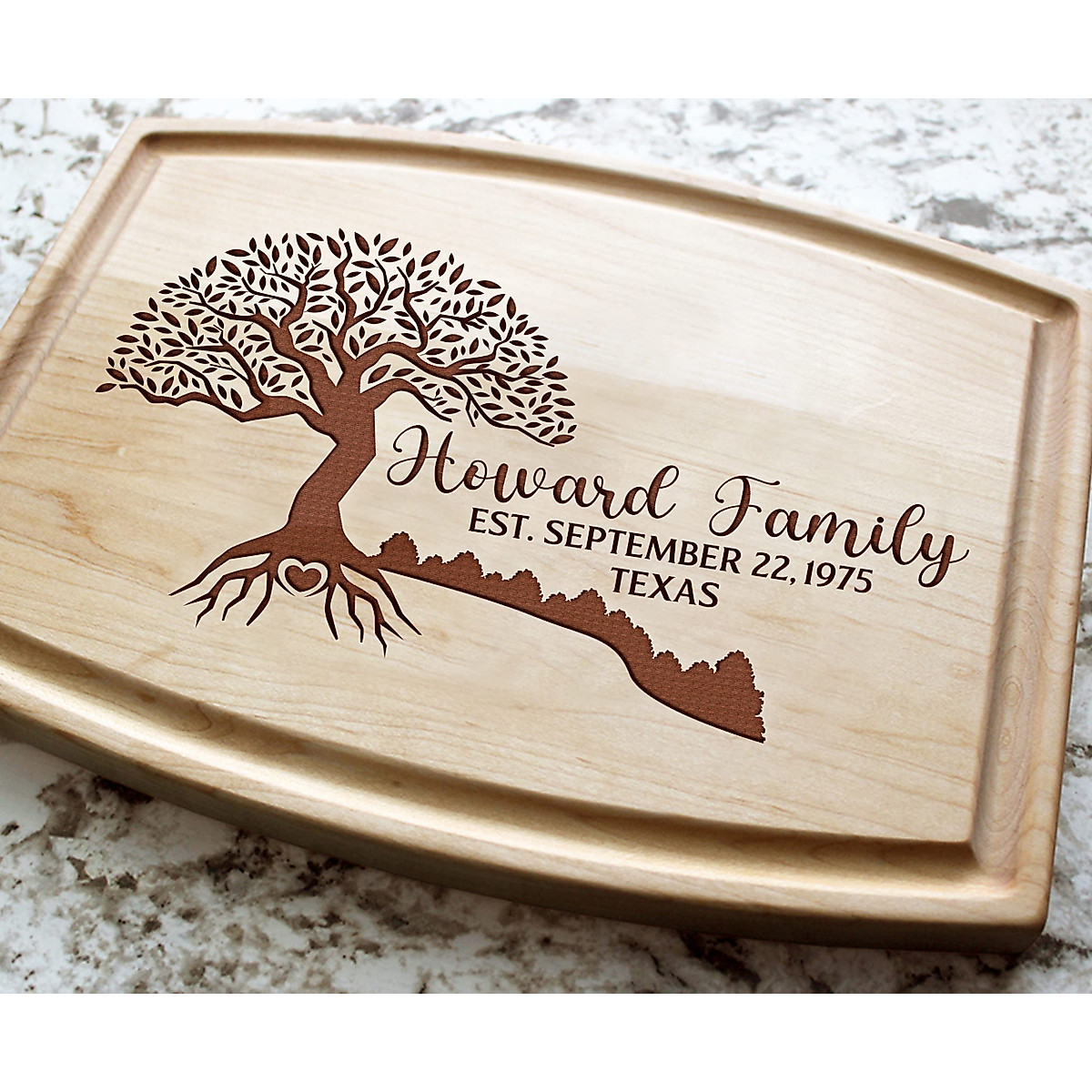 Personalized Cutting Board Custom Mr Mrs Cutting Board Wood Engraved Cutting Board