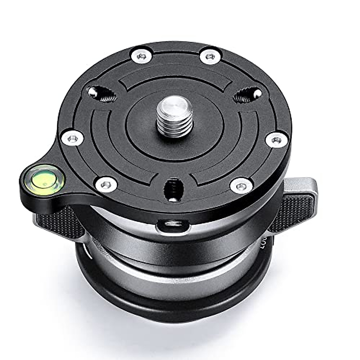 Leofoto LBQ-50S 50mm Leveling Base Half Ball Quick Adjust Leveler Head for Mr Q Ideal for LQ-284C