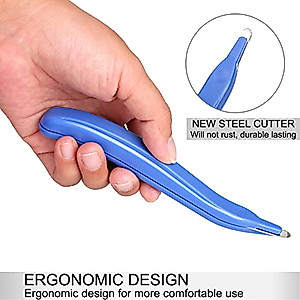 Gowall 3 Pack Magnetic Staple Remover Professional & Labor-Saving Staple Remover Tool Universal Staple Puller Remover Easy Grip Staple Remover Stick for Office School and Home, Multiple Colour