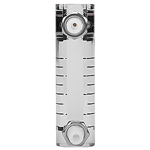 LZQ-2 Flowmeter 0-3LPM Flow Meter Gas Flowmeter with Control Valve for Measuring Controlling Gas Flow