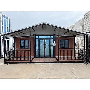 Tiny House Modern Prefab Modular Luxury Modern prefab Villa Mobile Vacation Tiny Steel Home -20 Feet prefabricated Tiny House