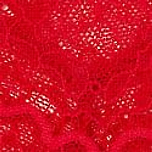 Victoria's Secret Dream Angels Lace Thong Panty, Underwear for Women, Red (S)