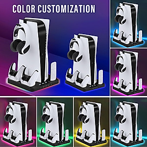 QUUREN PS5 Stand Cooling Station PS5 Stand Cooling Station