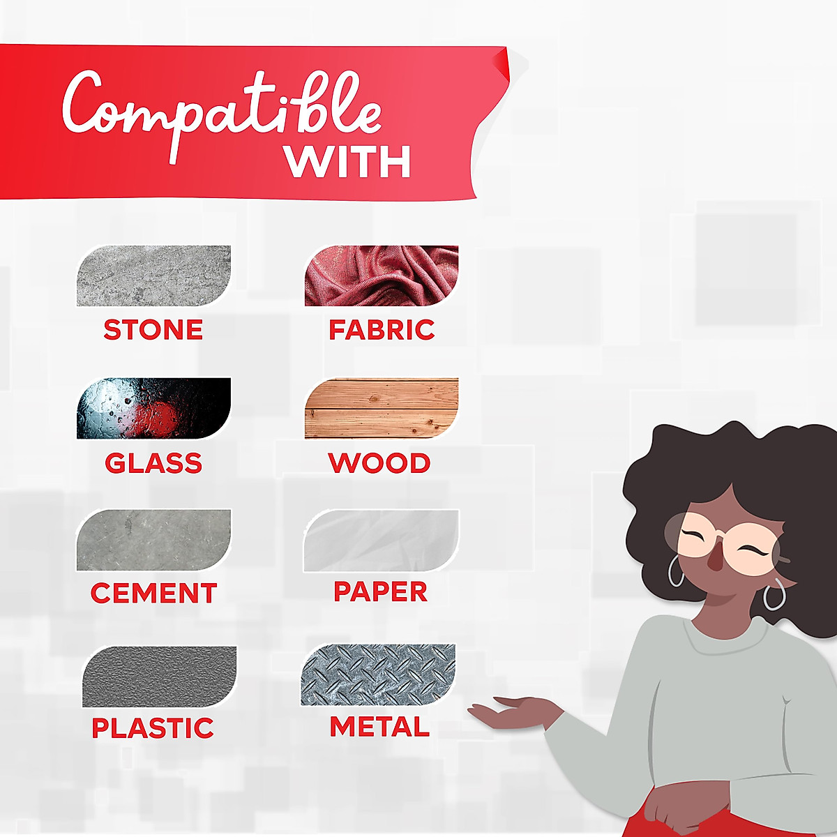 XFasten Duct Tape White, 2 Inches x 50 Yards, All-Weather Duct Repair Tape for Heavy-Duty Repair, Patching, Packing | High Tensile Strength & Shear Stress Resistance | Cold and Snow Resistant