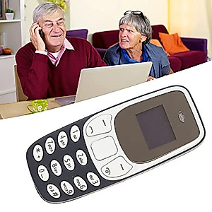 2023 New 2G Mobile Phone for Seniors, Kids Cellphone Dual SIM Card Unlocked, Worlds Smallest Phone, 380mah Battery for 20 Hours Standby,GSM 2G 850 900 1800 1900MHZ (Dark Blue)