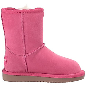 Koolaburra by UGG Unisex-Child T Victoria Short Boot Fashion, Fandango Pink, 6 Toddler