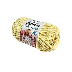 Bernat Baby Blanket Yarn (03615), Yellow